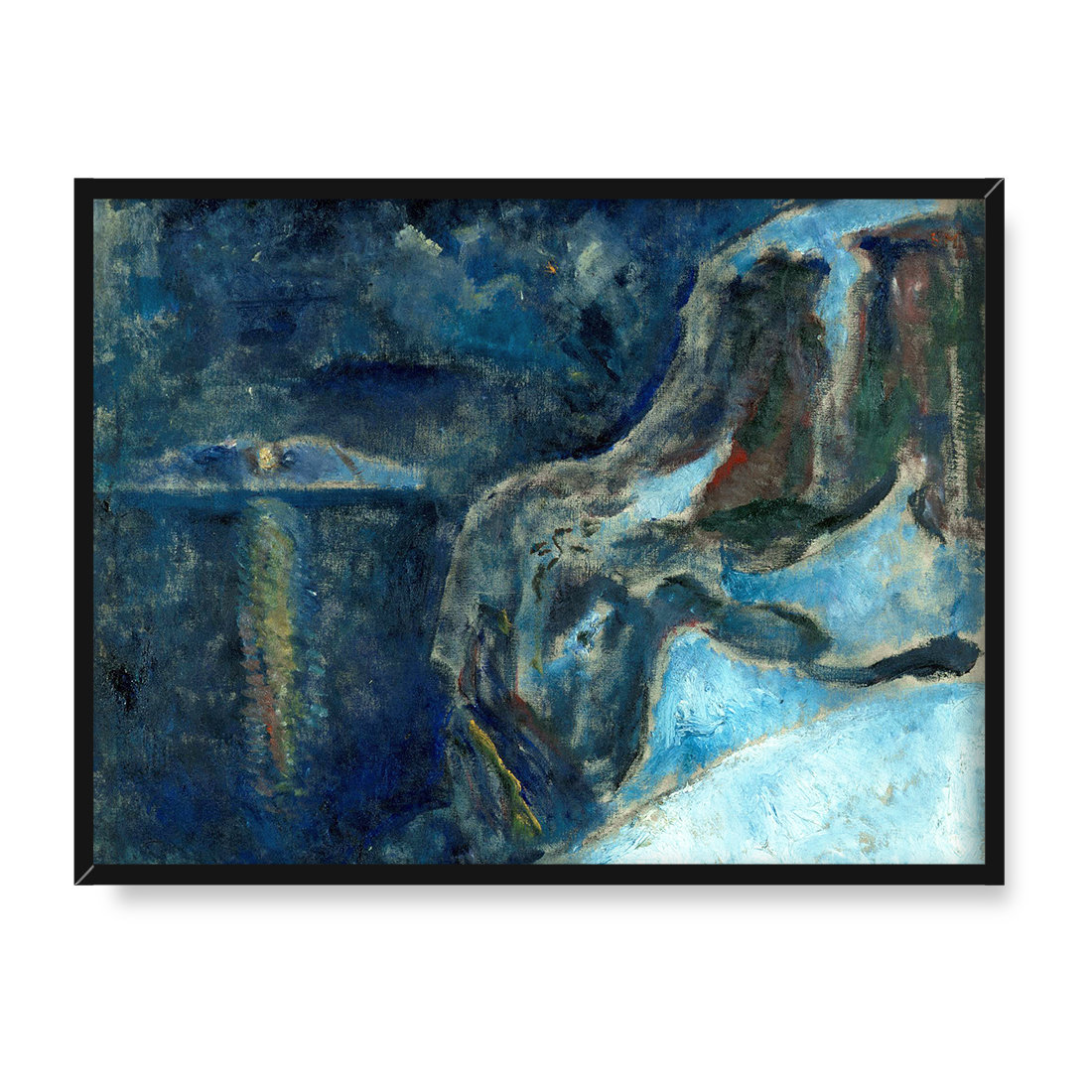 Edvard Munch Zima nad morzem 40×30 - ANTYKWARIAT "CZUŁA JEST NOC" JAKUB ...