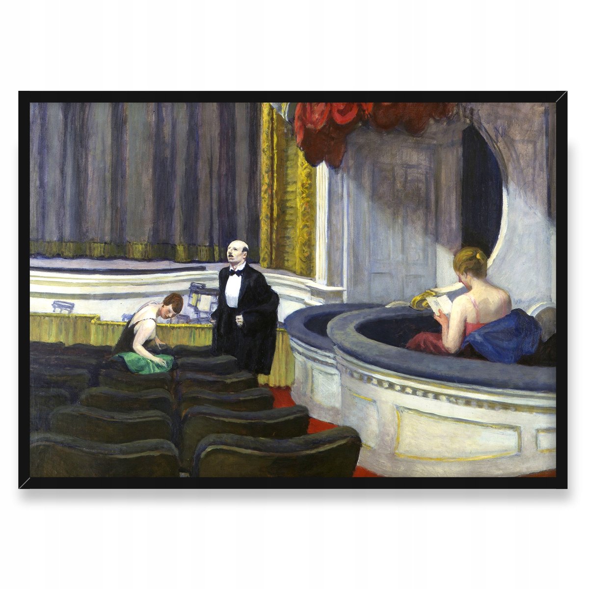Edward Hopper Dwoje w przejściu A3 - Inna marka | Sklep EMPIK.COM