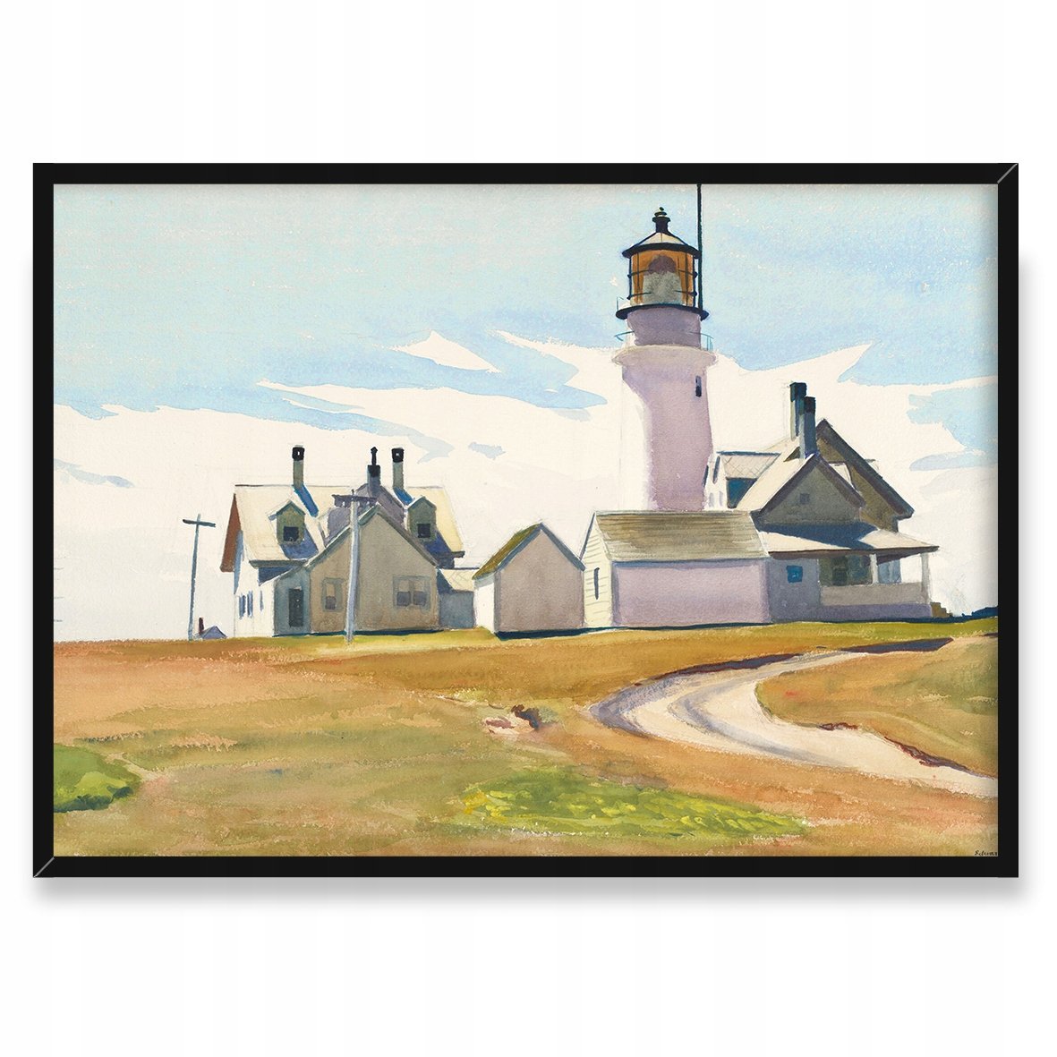 Edward Hopper Latarnia Highland 50x70 - ANTYKWARIAT "CZUŁA JEST NOC ...