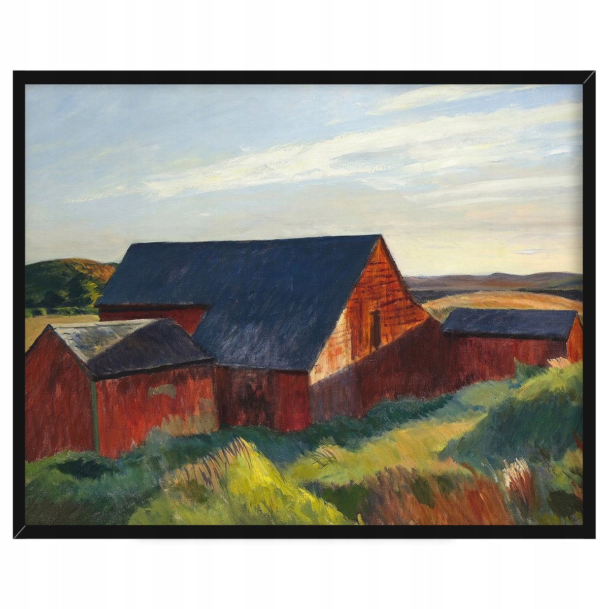 Edward Hopper Stodoły Cobba 40x50 - ANTYKWARIAT "CZUŁA JEST NOC" JAKUB ...