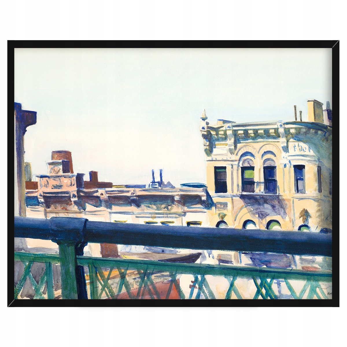 Edward Hopper Widok z apartamentu OBRAZ 40x50 - Inna marka | Sklep ...