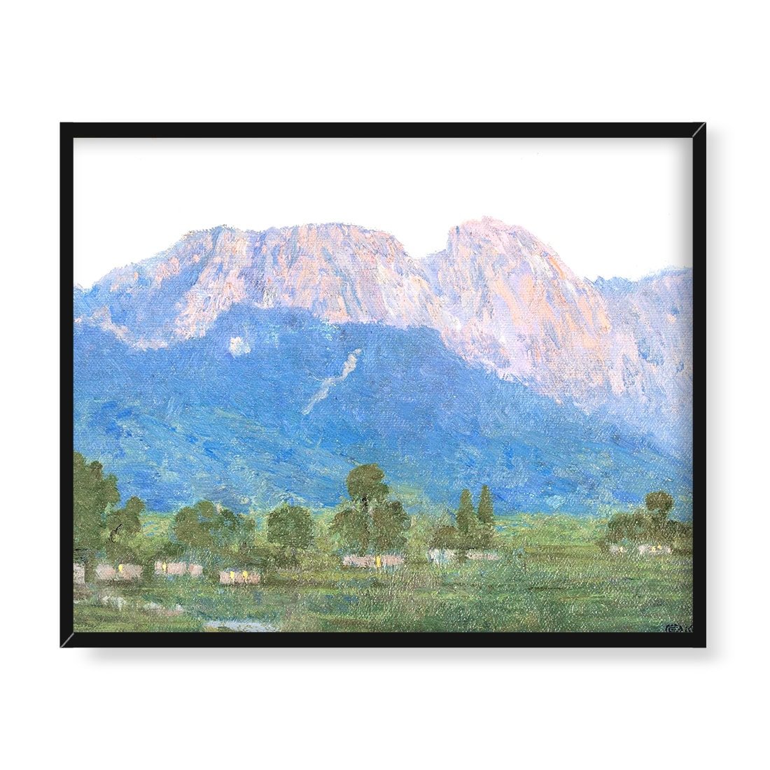 Edward Okuń Giewont 50×40 - ANTYKWARIAT "CZUŁA JEST NOC" JAKUB MLECZKO ...