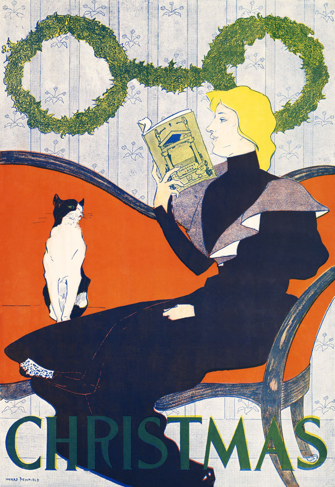 Edward Penfield Vintage Christmas (1894) - plakat - Inna marka | Sklep ...