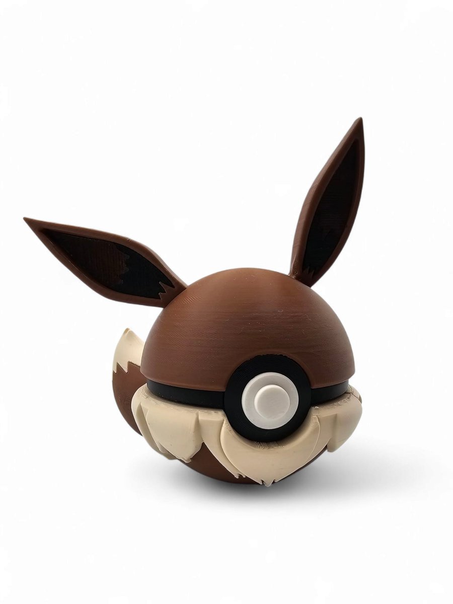 Eevee Ball – Figurka Pokémon – Kolekcjonerska Pokeball - MoranQ | Sklep ...