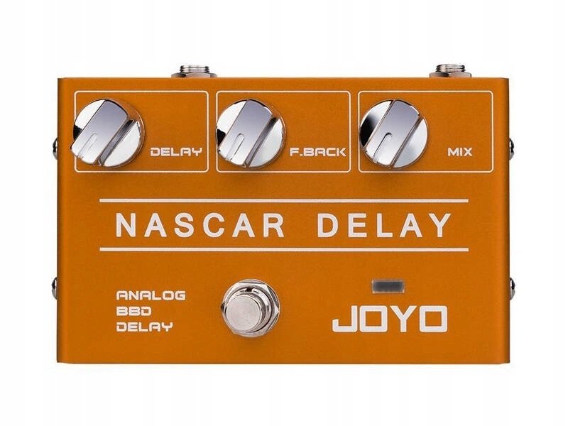 EFEKT GITAROWY JOYO R10 NASCAR DELAY ANALOGOWY TRUE BYPASS OPÓŹNIENIE ...