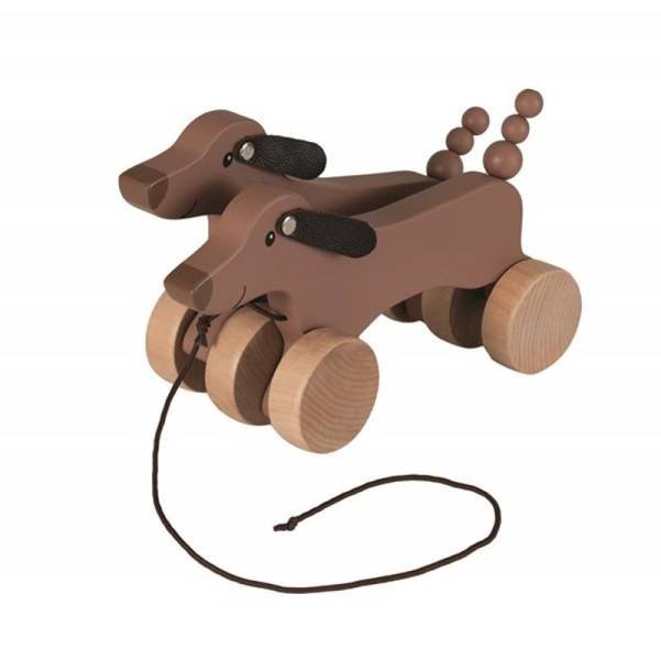 Egmont Drewniane Pieski Do Ciągnięcia - Egmont Toys | Sklep EMPIK.COM