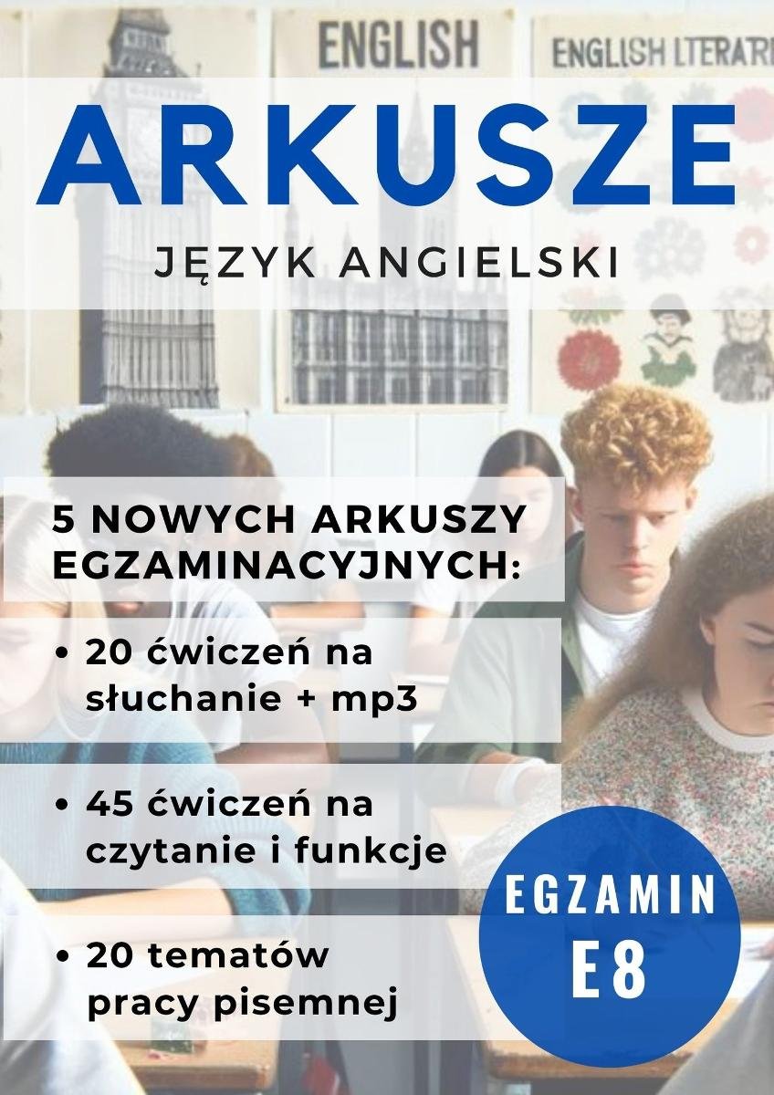 Egzamin ósmoklasisty. Język angielski. Arkusze egzaminacyjne - ebook PDF - Nowakowska Renata ...