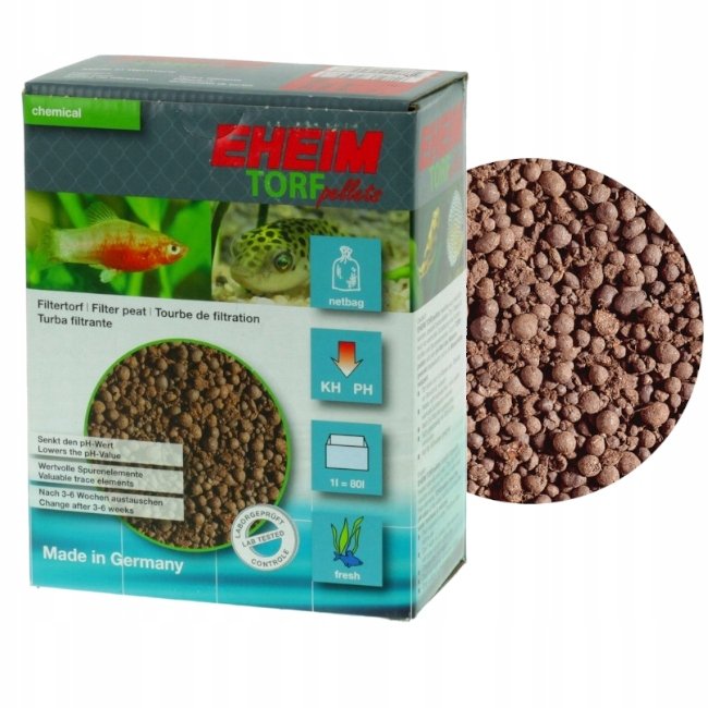 EHEIM TORF PELLETS 1L WKŁAD TORFOWY DO AKWARIUM - EHEIM | Sklep EMPIK.COM