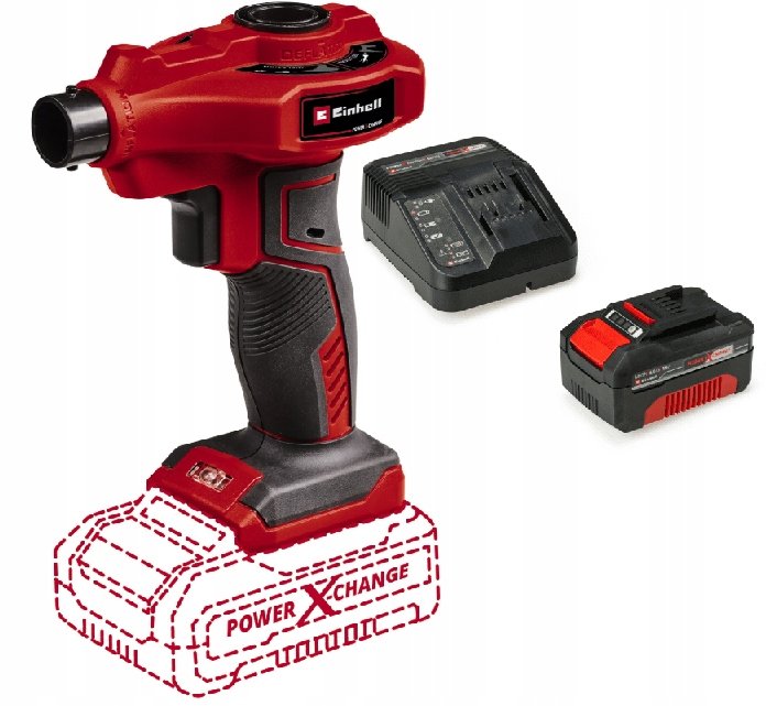 EINHELL POMPKA KOMPRESOR CE-AP 18 Li 2070110 ZESTAW AKUMULATOR 4,0AH ...