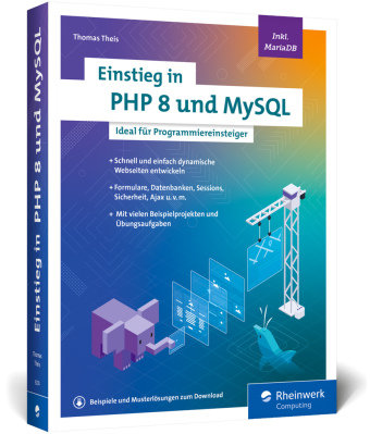 Einstieg in PHP 8 und MySQL - Rheinwerk Verlag | Książka w Empik