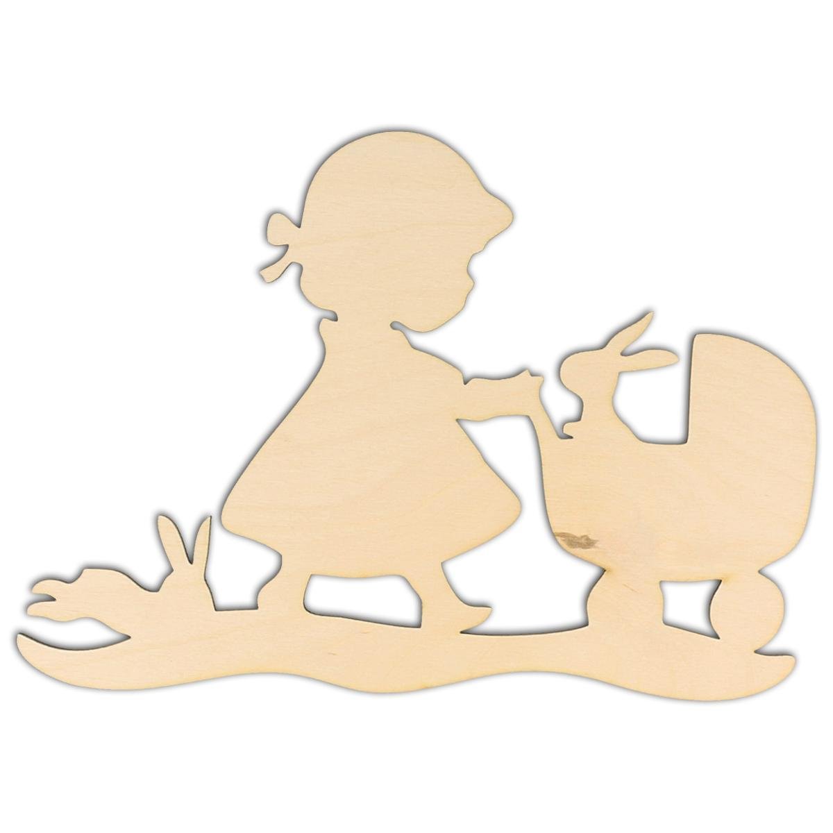 EKO-DECO, dekor, dziewczynka z wózkiem - EKO-DECO | Sklep EMPIK.COM