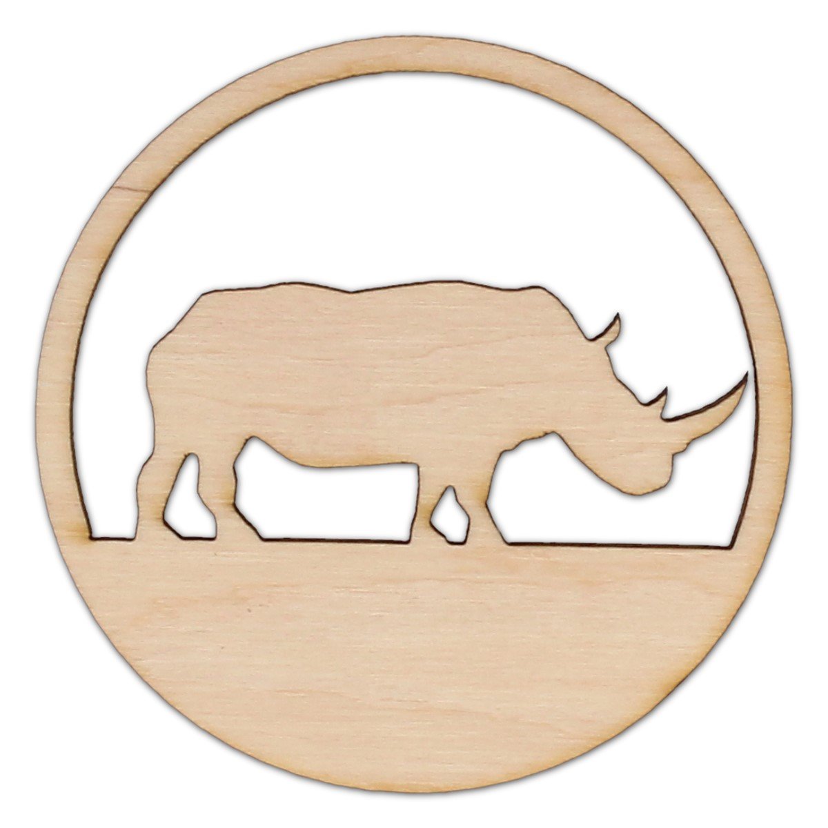 EKO-DECO, dekor, kółko z nosorożcem - EKO-DECO | Sklep EMPIK.COM