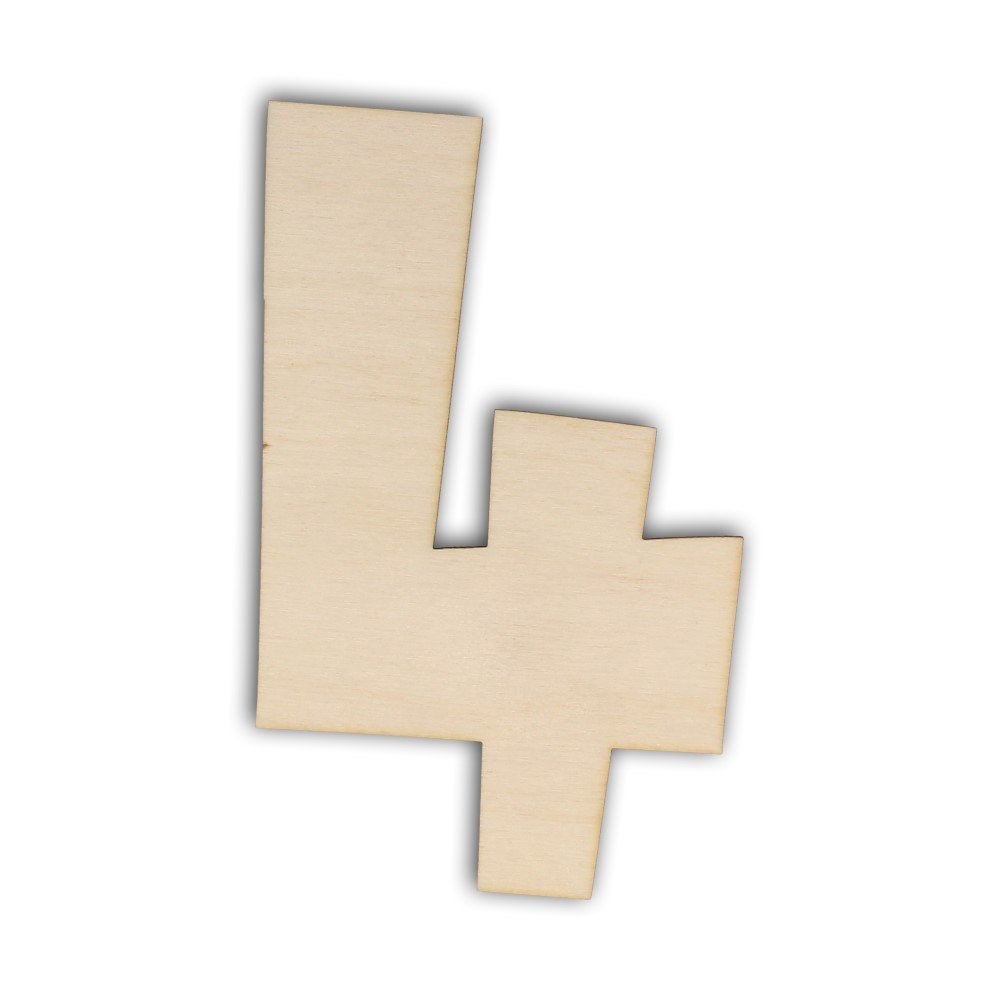 EKO-DECO, duża cyfra 4, 14 cm - EKO-DECO | Sklep EMPIK.COM