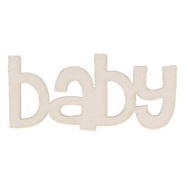 EKO-DECO, napis kartonowy, Baby - EKO-DECO | Sklep EMPIK.COM