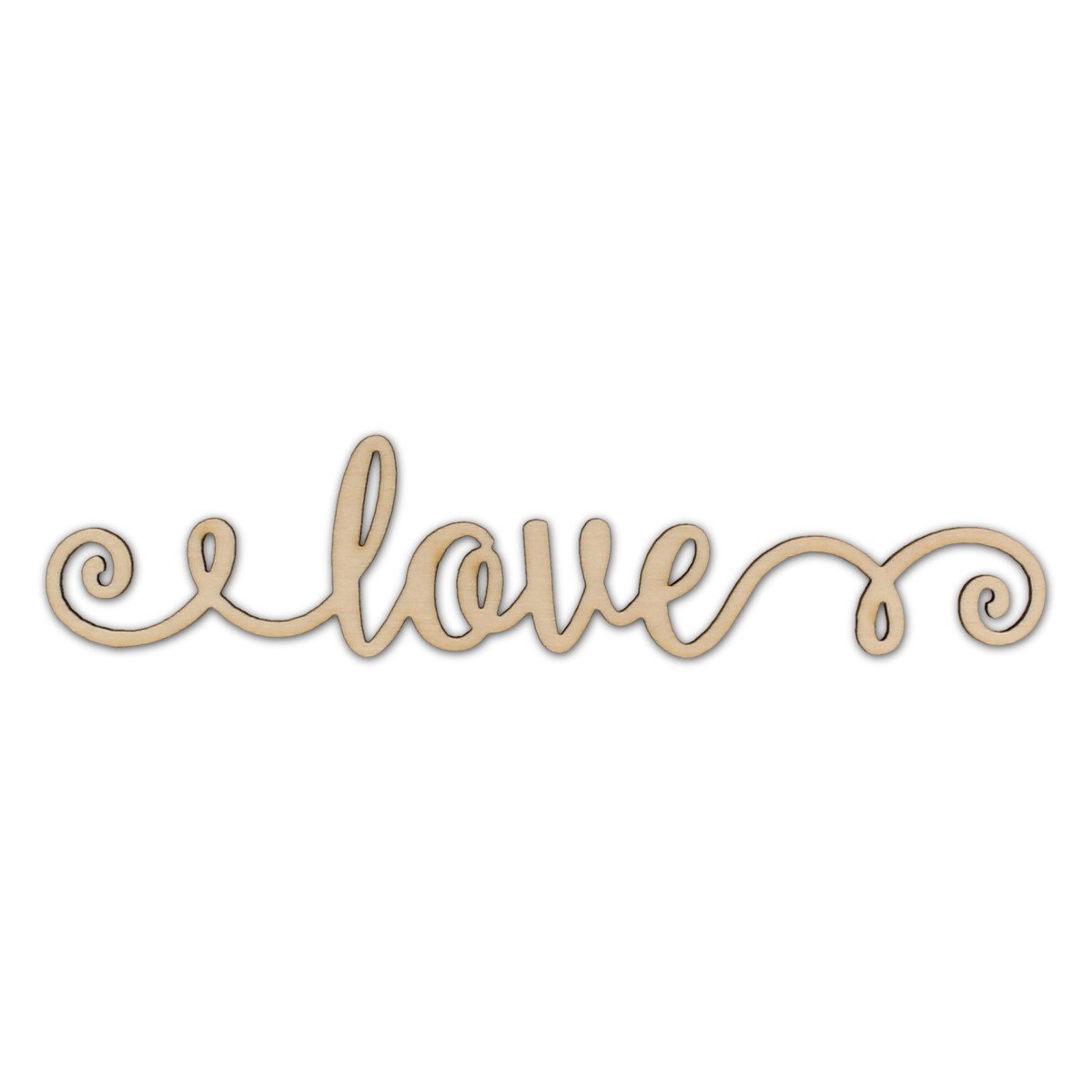 EKO-DECO, napis, love z wywijasami - EKO-DECO | Sklep EMPIK.COM