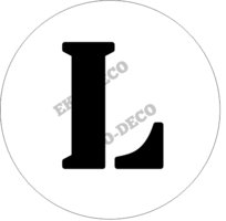 EKO-DECO, stempel, literka L - EKO-DECO | Sklep EMPIK.COM