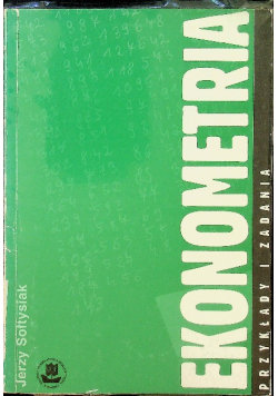 Ekonometria Przykłady i Zadania - | Książka w Empik