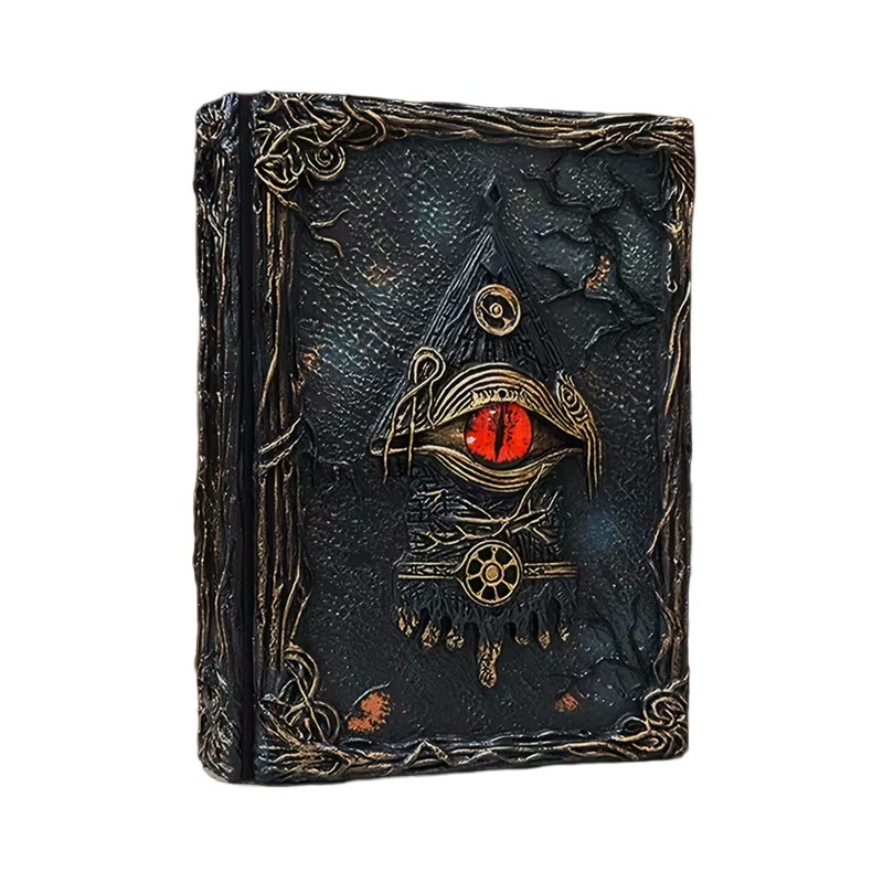 Ekskluzywny Rzeźbiony Notatnik 3D z Motywem Oka Cthulhu - Inna marka ...