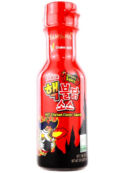 Ekstremalnie ostry koreański sos buldak extremely spicy hot chicken ...