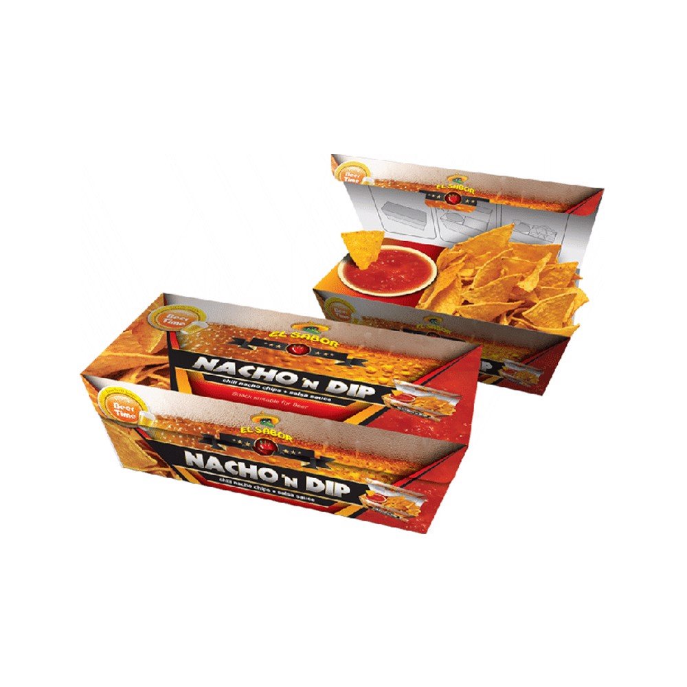 El Sabo Nachos&Dip Beer Time Box 175G - Inna marka | Sklep EMPIK.COM