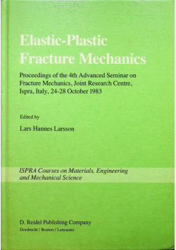 Elastic Plastic Fracture Mechanics - | Książka w Empik