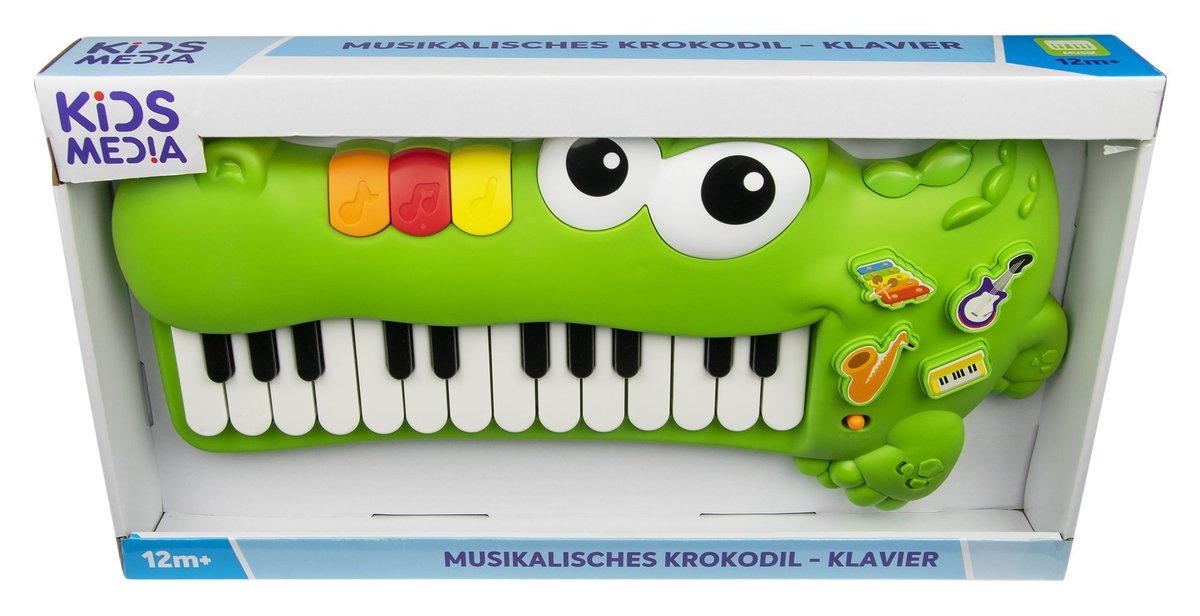 Eldohm Kids Media pianino Krokodyl - | Sklep EMPIK.COM Eldohm Kids Media pianino Krokodyl - | Sklep EMPIK.COM