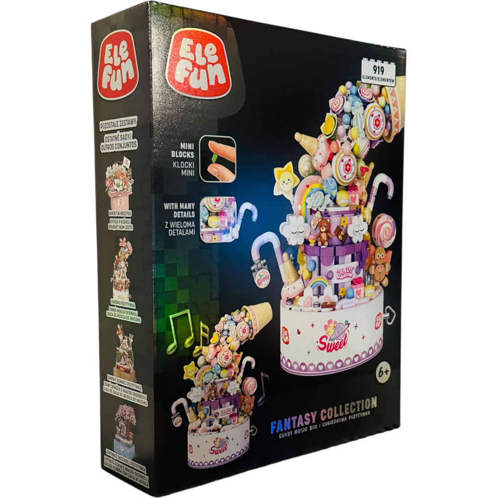 ELEFUN FANTASY COLLECTION CANDY MUSIC BOX CUKIERKOWA POZYTYWKA 1953 - Elefun | Sklep EMPIK.COM