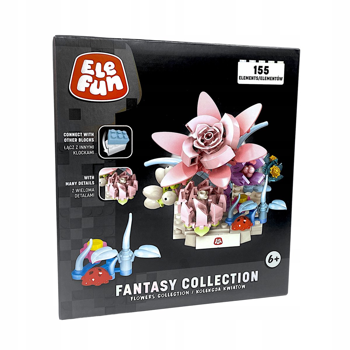 Elefun Fantasy Collection Kolekcja kwiatów ”2” Klocki 155el. - Elefun ...