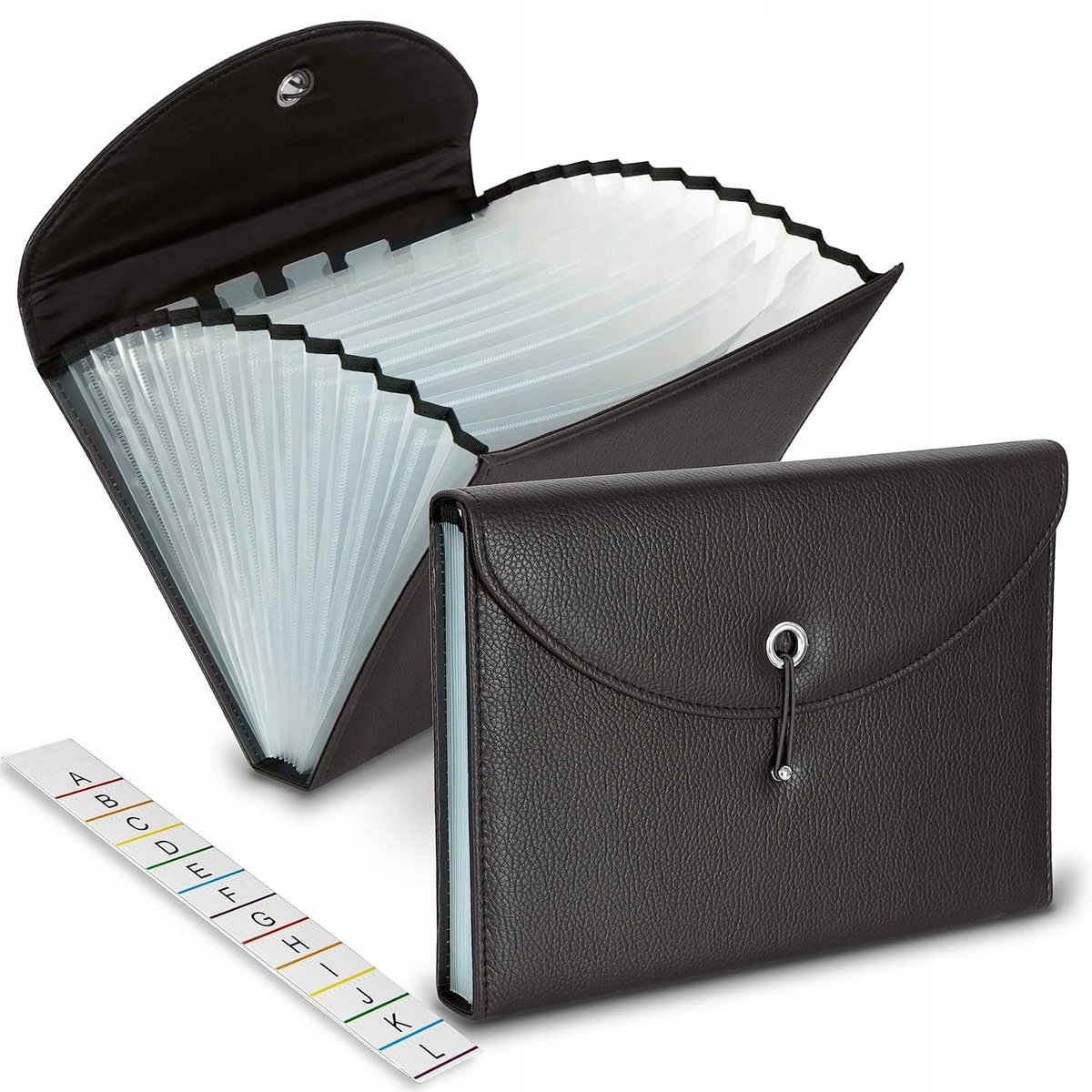 Elegancka Teczka Na Dokumenty 13 Przegródek Pojemna - Inna marka | Sklep EMPIK.COM