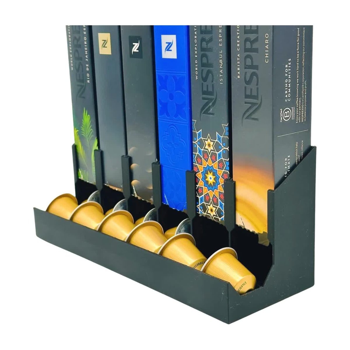 Elegancki stojak na kapsułki kawowe Nespresso - MaYaM | AGD Sklep EMPIK.COM