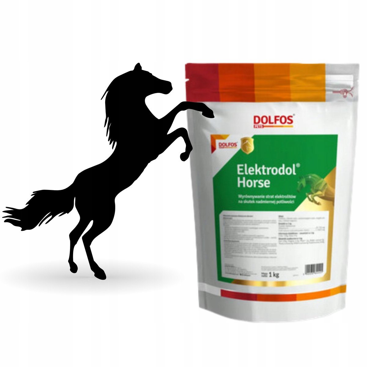 Elektrodol Horse Elektrolit dla Koni z Witaminą C na odporność Dolfos 1kg - Dolfos | Sklep EMPIK.COM