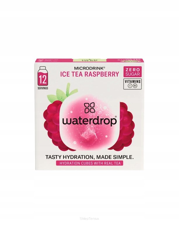 Elektrolity Waterdrop Microdrink o smaku ice tea malinowe - Waterdrop ...