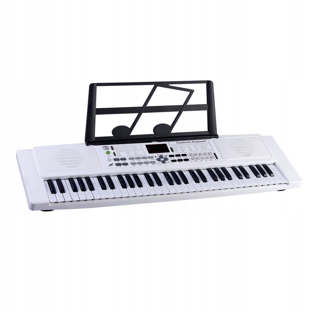 Elektryczny keyboard dla pocz tkuj cych i dla dzieci MusicMate MM-01 bia y - Inny producent ...
