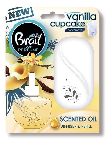 Elektryczny odświeżacz powietrza BRAIT Room Perfume, Vanilla Cupcake ...