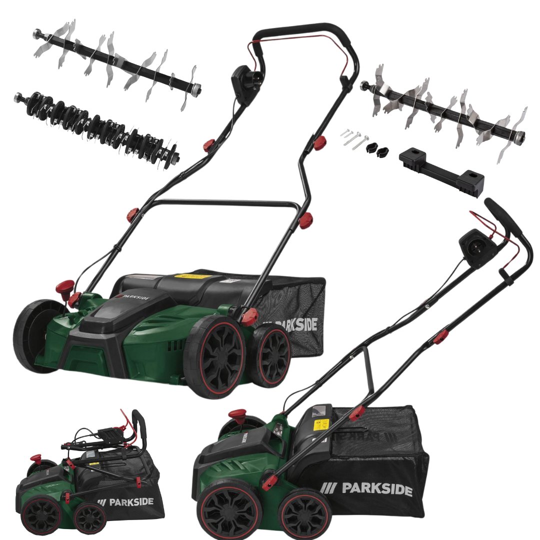 Elektryczny wertykulator i aerator 2w1 Parkside 2w1 PLV 1500 C2 ...