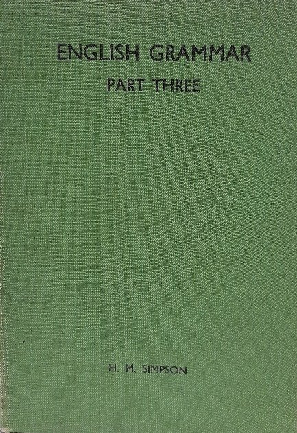 Elements of English Grammar. Part Three, 1946 r. - W opisie | Książka w ...