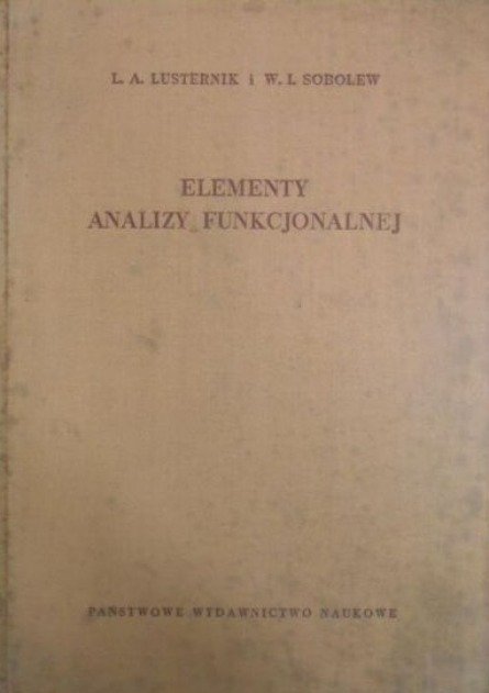 Elementy analizy funkcjonalnej - W opisie | Książka w Empik