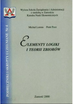 Elementy logiki i teorii zbiorów - | Książka w Empik