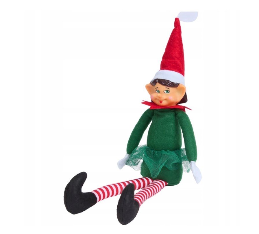 Elf On The Shelf Psotnik Dziewczynka Figurka Elfa Wi Teczny Adwentowy ...