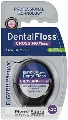 ELGYDIUM CLINIC CROSSING FLOSS NIĆ DENT. DO APARATÓW ORT. I IMPLANTÓW ...