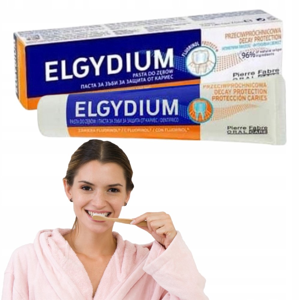 Elgydium Decay Protection, Przeciwpróchnicowa Pasta Do Zębów, Miętowa ...