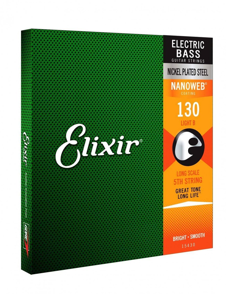 Elixir 15430 Nanoweb Struna 5 Light 130 - Elixir | Sklep EMPIK.COM