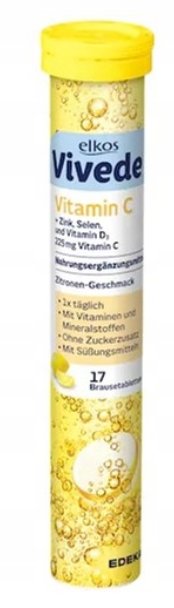 Elkos Vivede Vitamin C Edeka 17 Sztuk 102G - Edeka | Sklep EMPIK.COM