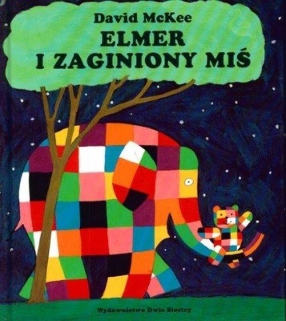 Elmer i zaginiony miś - McKee David | Książka w Empik