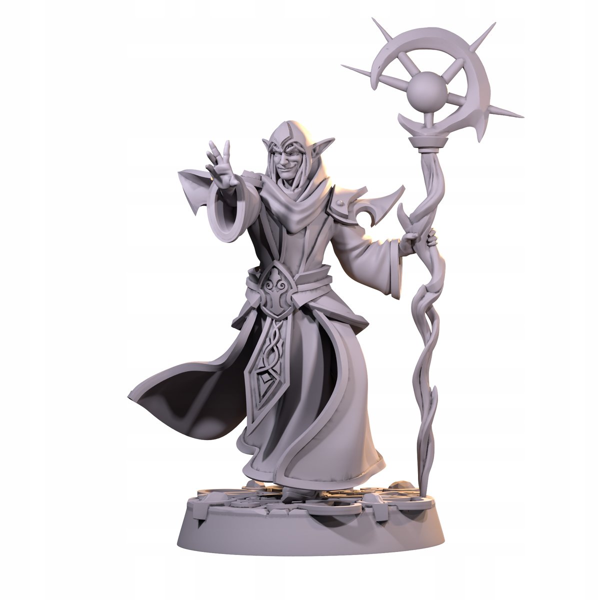 Elven Shadow Arcanist - Mage (Elf Mag Cienia) - StarBurst3D | Sklep ...