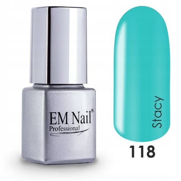 EM Nail, Lakier hybrydowy Easy 118 Stacy, 6 ml | Sklep EMPIK.COM