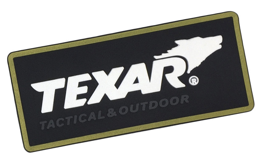 Emblemat z Logo Texar PCV z rzepem 7x3cm - Texar | Sklep EMPIK.COM