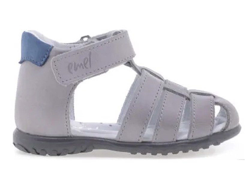 EMEL Sandały ES1078-39 22 Roczki szare plecione - Emel | Sklep EMPIK.COM
