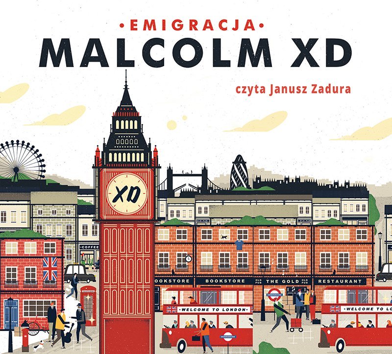Emigracja - audiobook - Malcolm XD | Audiobook Sklep EMPIK.COM