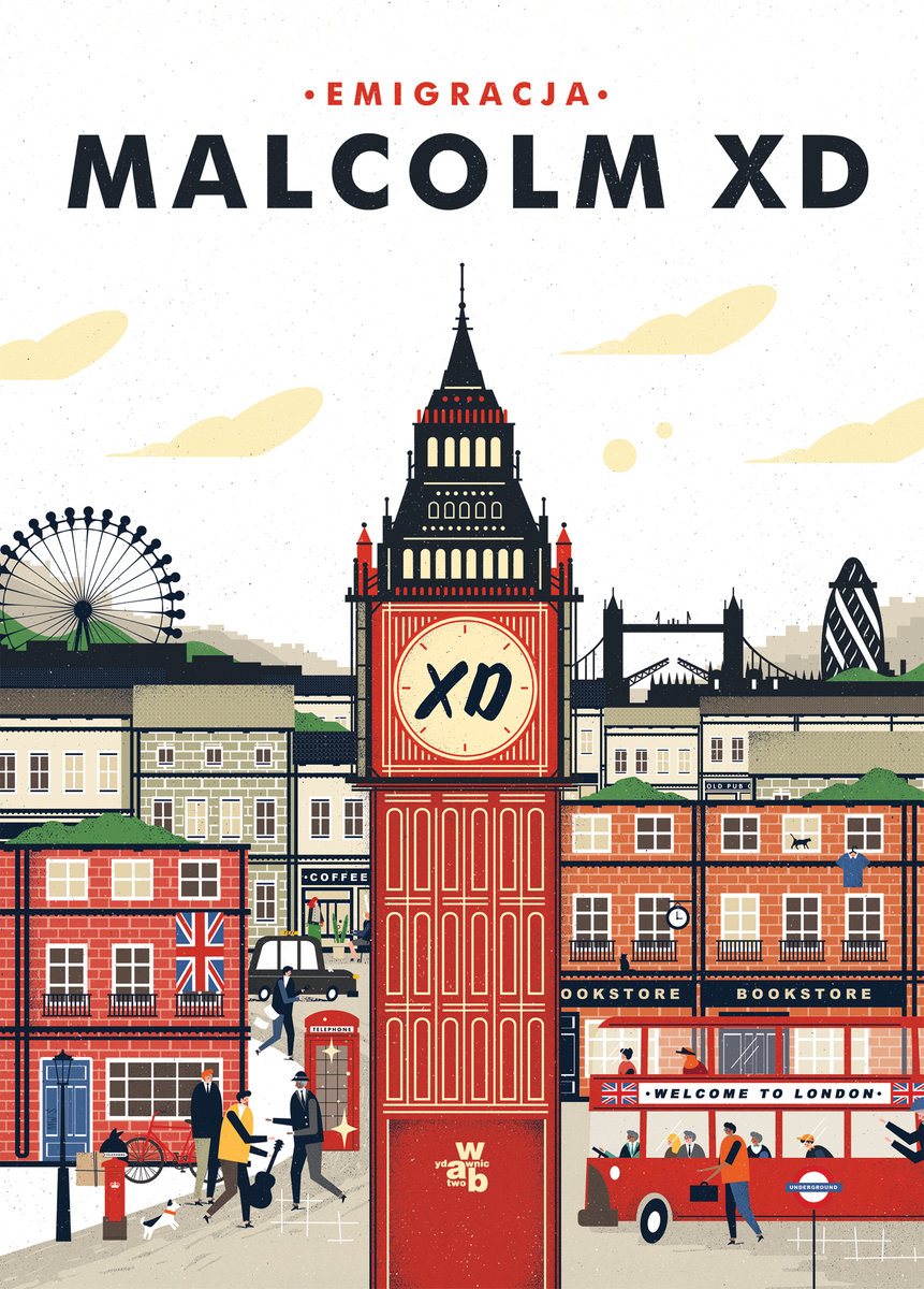 Emigracja - Malcolm XD | Książka w Empik